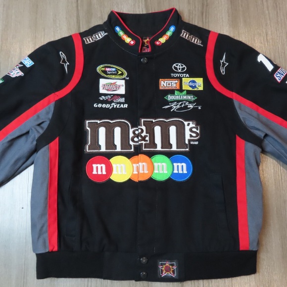 Jackets & Coats | Mms Nascar Kyle Busch Racing Jacket | Poshmark